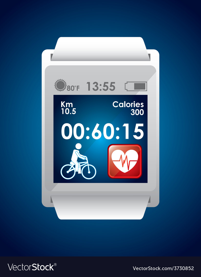 Wearable technology Royalty Free Vector Image - VectorStock