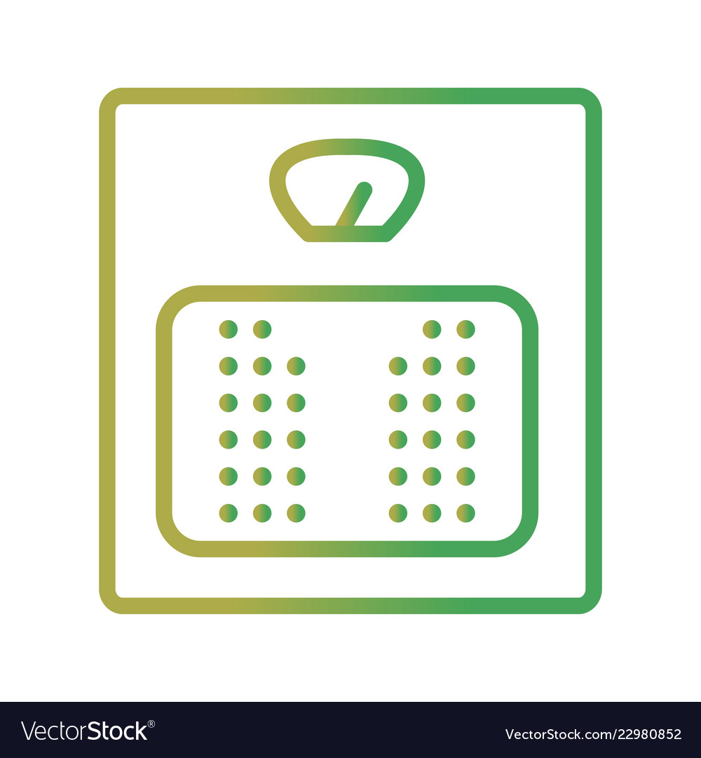 Weight machine icon Royalty Free Vector Image - VectorStock