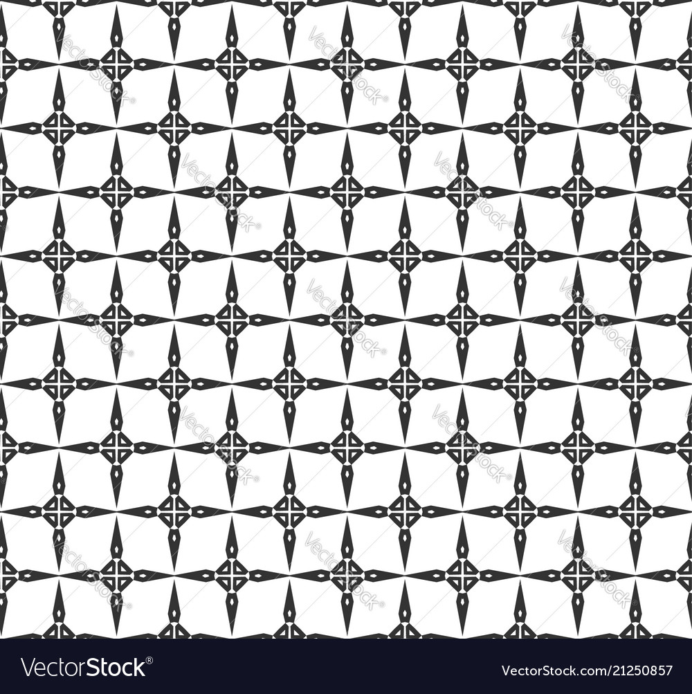 Abstract geometric seamless pattern repeating Vector Image