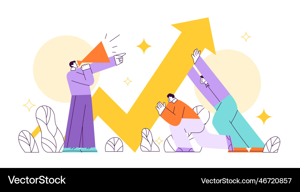 People are working to improve business performance