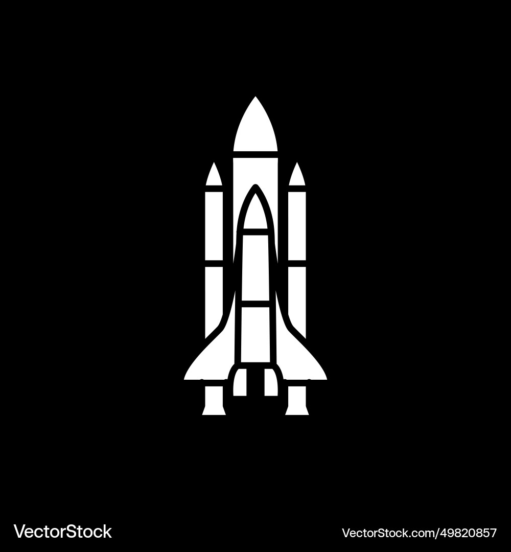 Space sky icon logo design Royalty Free Vector Image