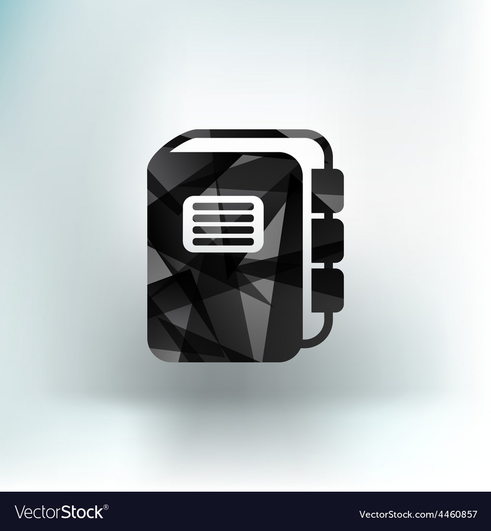 Web button flat design with shadow Royalty Free Vector Image