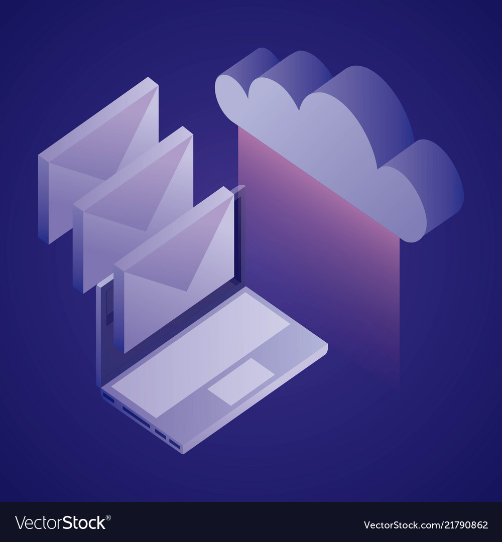 Data network concept Royalty Free Vector Image