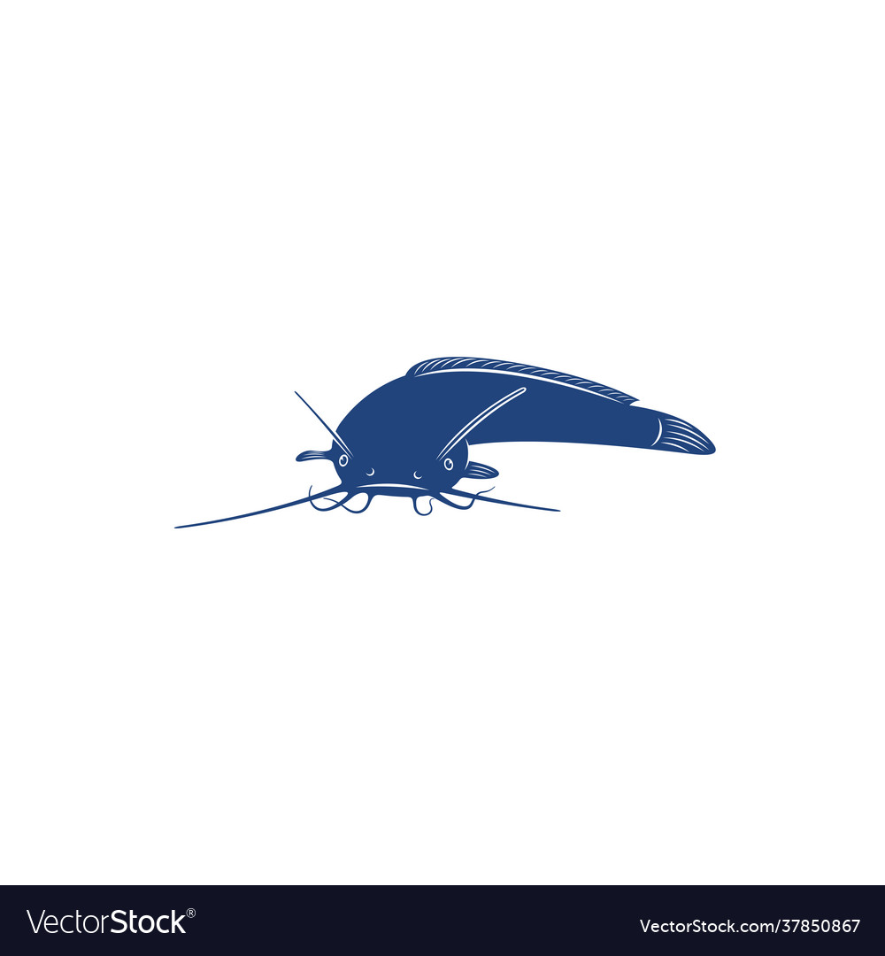 Catfish design creative Royalty Free Vector Image