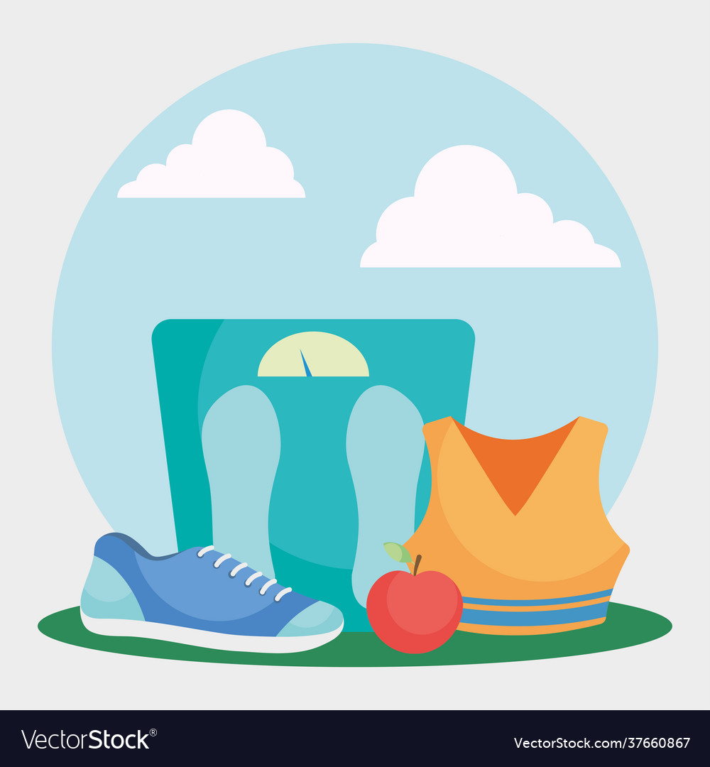 Exercise design Royalty Free Vector Image - VectorStock