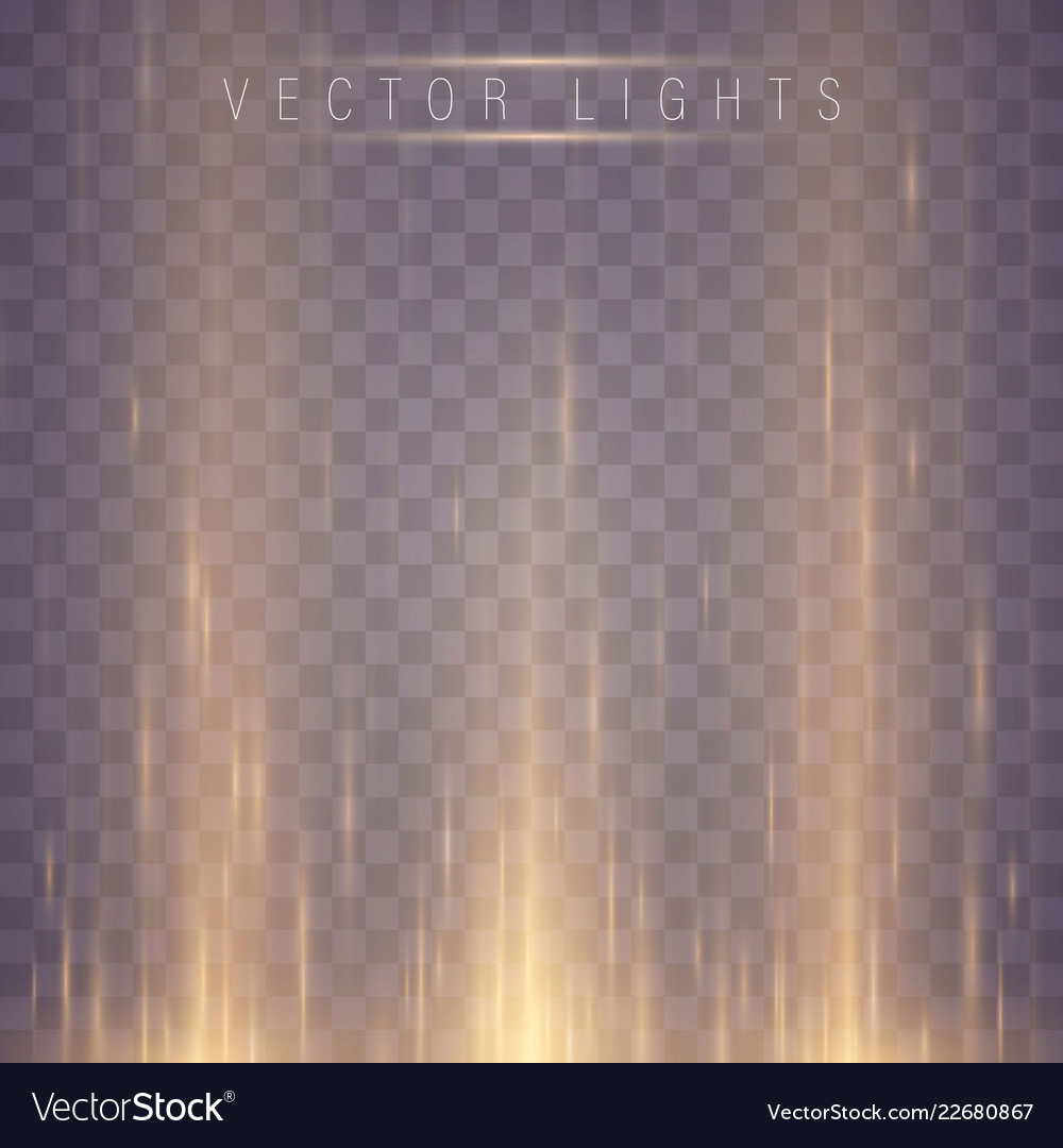 Magic light effect Royalty Free Vector Image - VectorStock