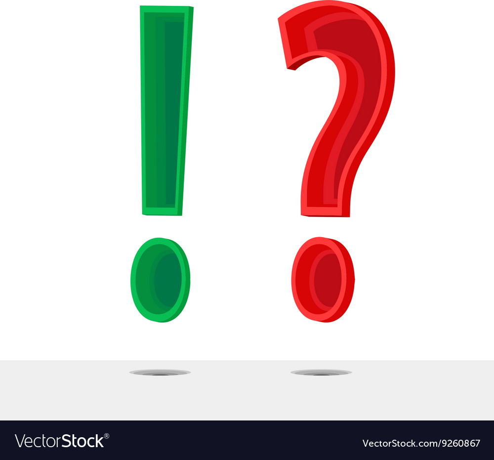 Question and answer Royalty Free Vector Image - VectorStock