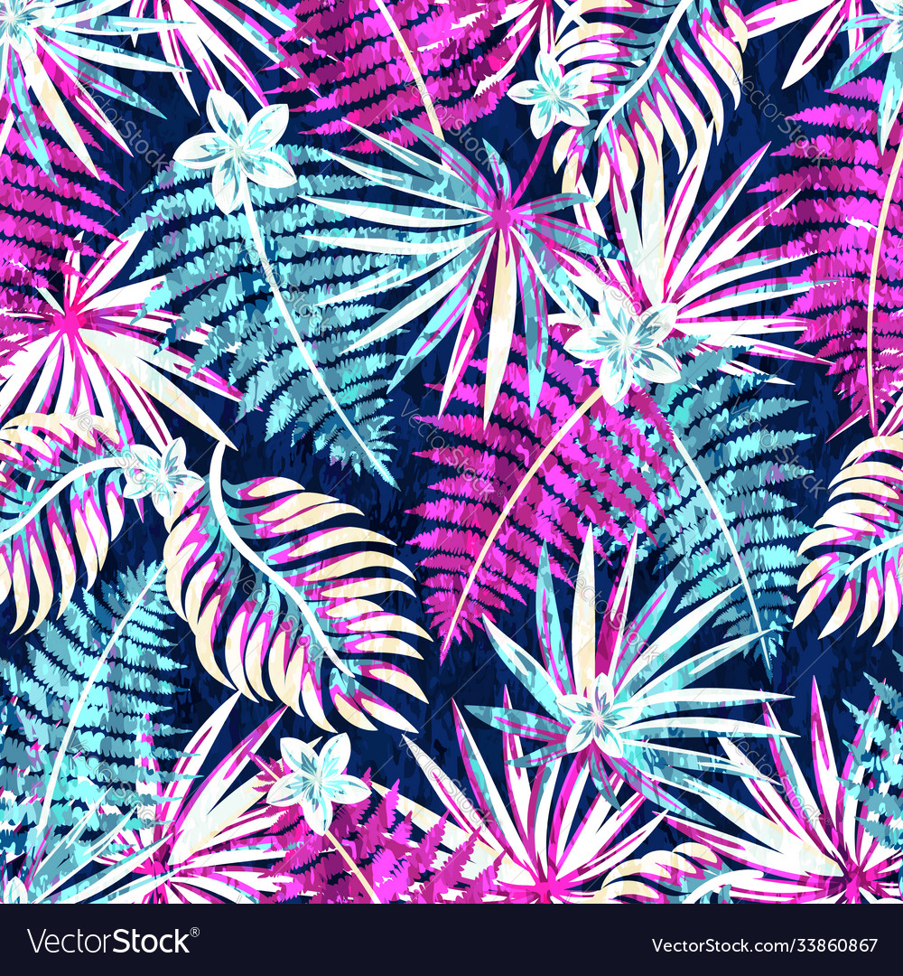 Seamless exotic pattern Royalty Free Vector Image