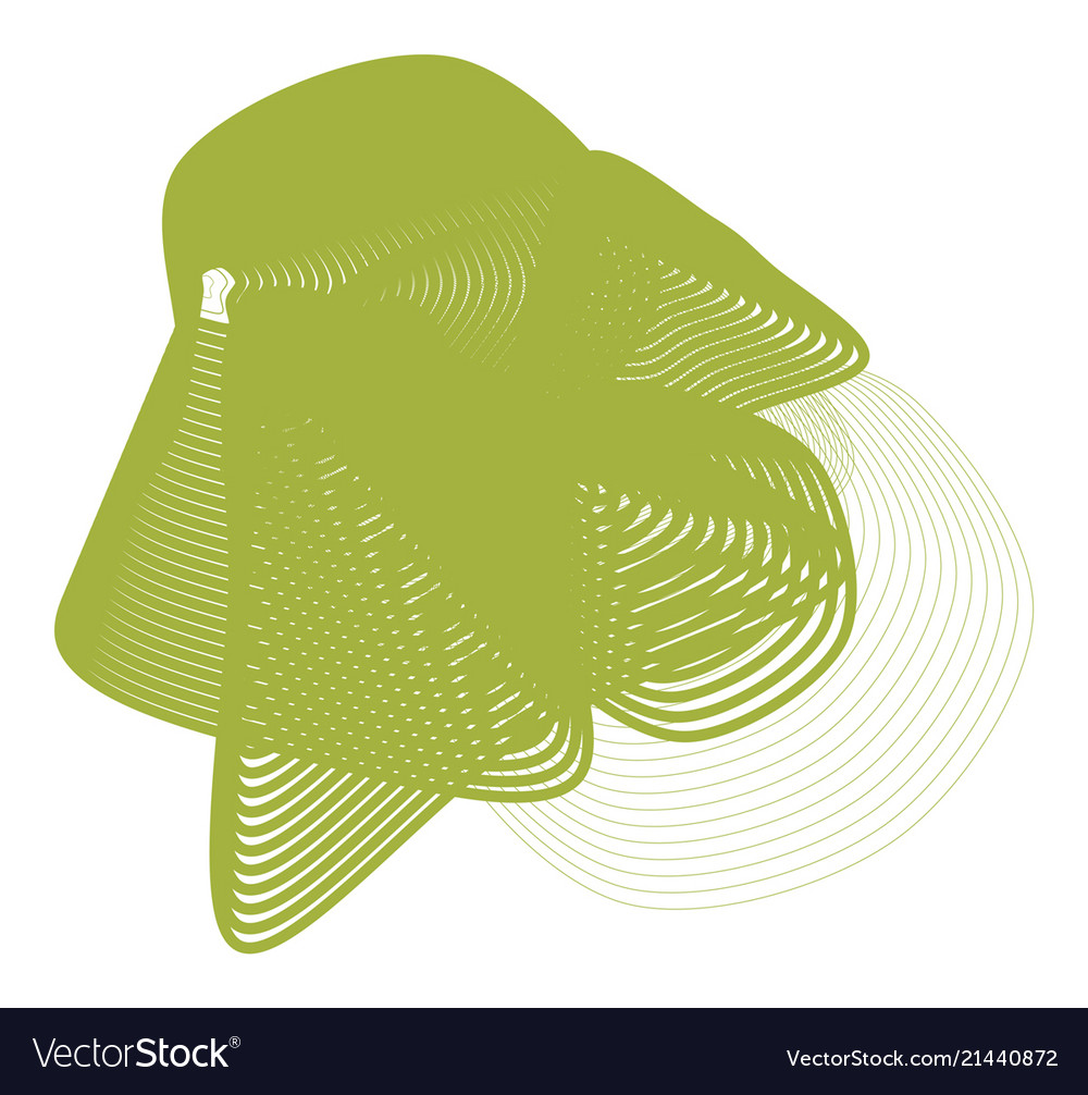 Abstract Path Lines Geometric Pattern Colorful Vector Image
