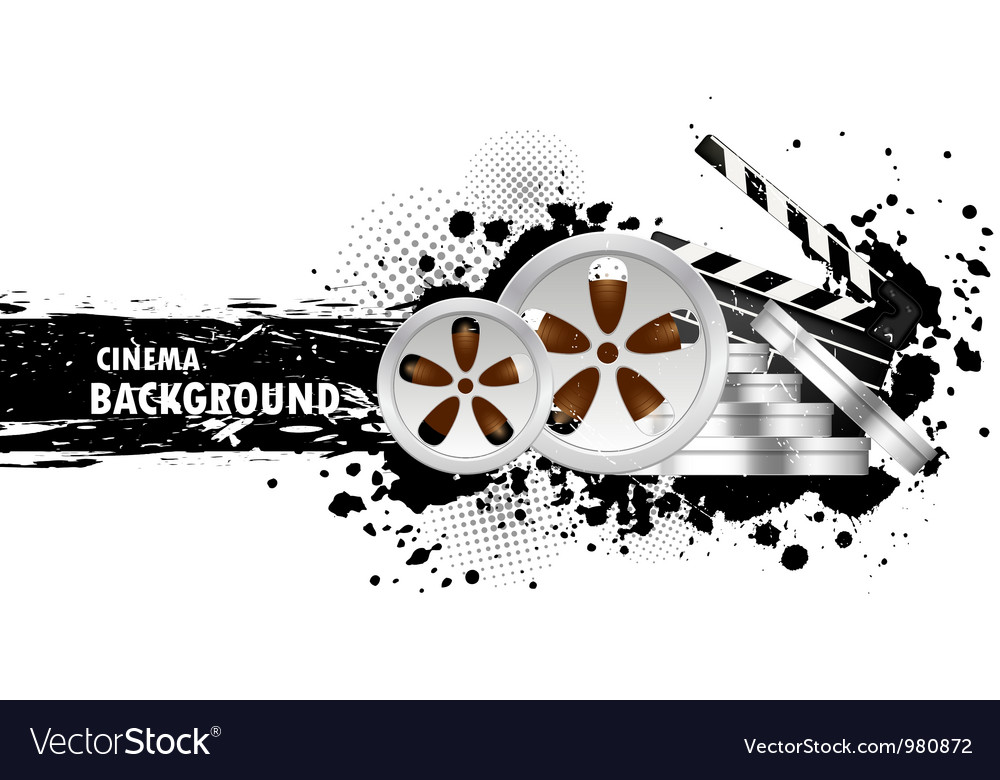 Cinema background Royalty Free Vector Image - VectorStock