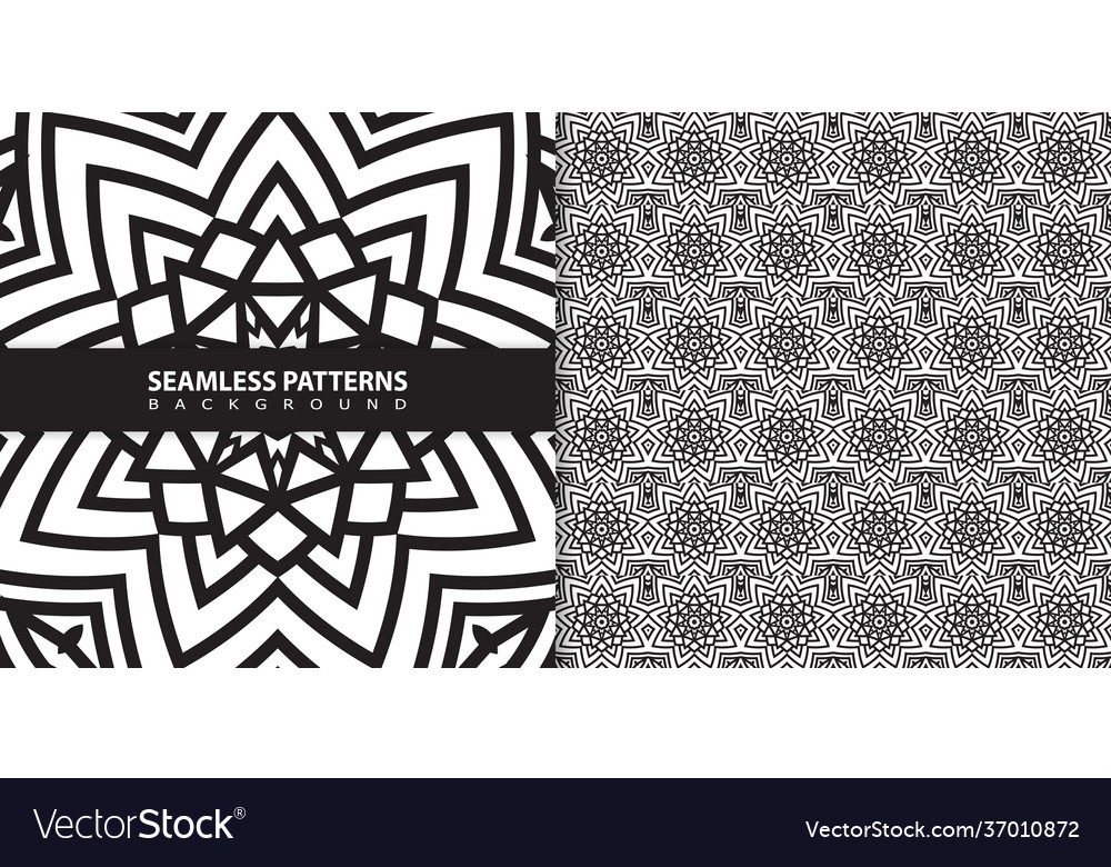 Classic batik seamless pattern background Vector Image