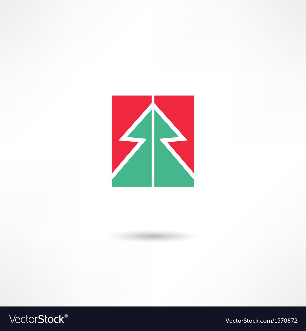 Conifer icon Royalty Free Vector Image - VectorStock