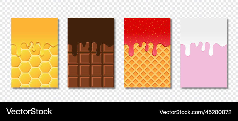 Different liquids drops colorful droplets Vector Image