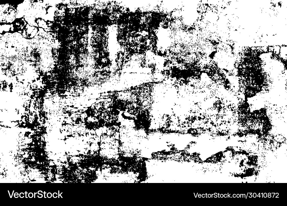 Grunge ink texture on paper black print 5 Vector Image