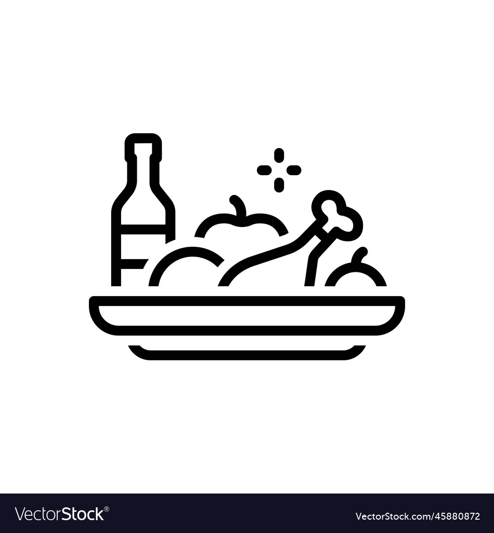 Meals Royalty Free Vector Image - VectorStock
