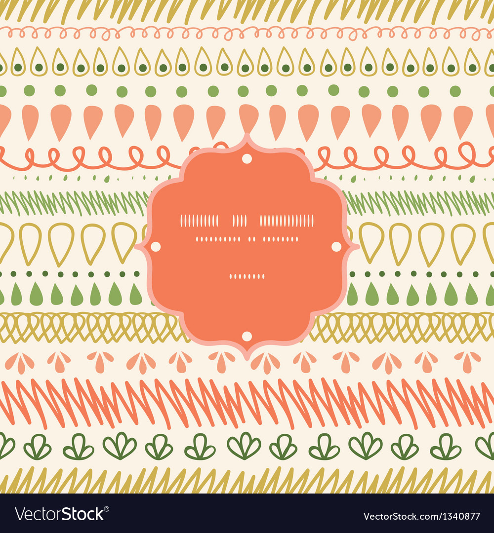 Abstract stripes frame seamless pattern background