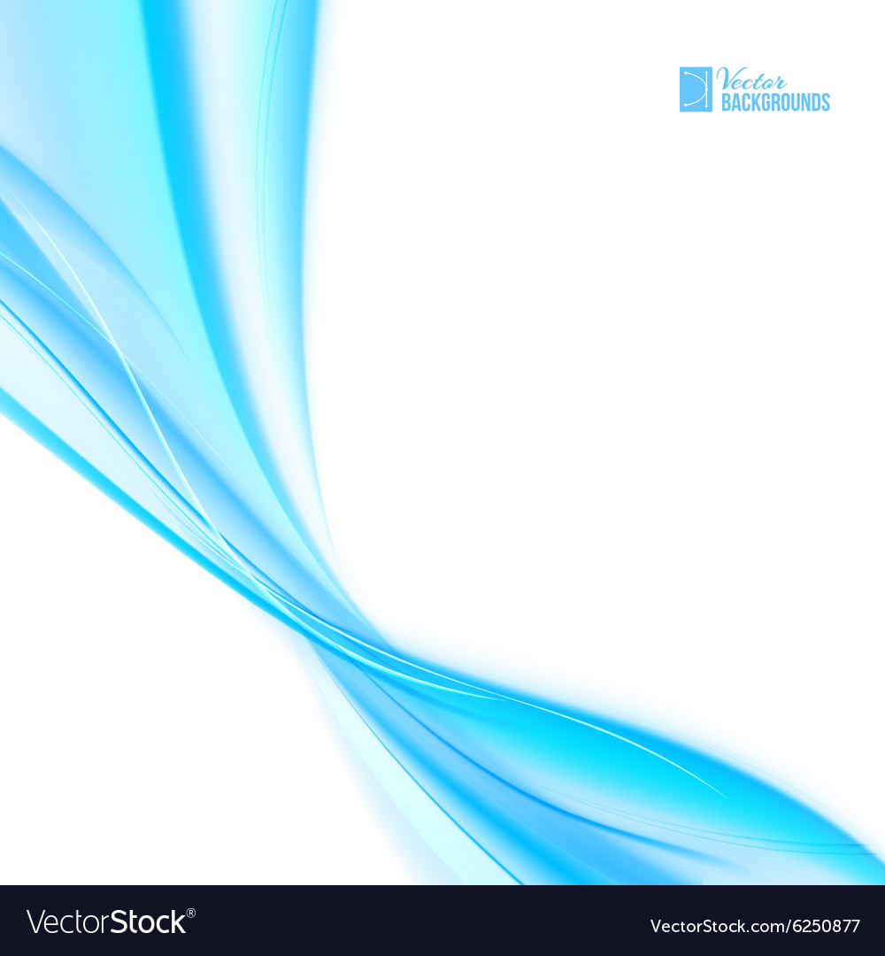 Shining blue flow Royalty Free Vector Image - VectorStock