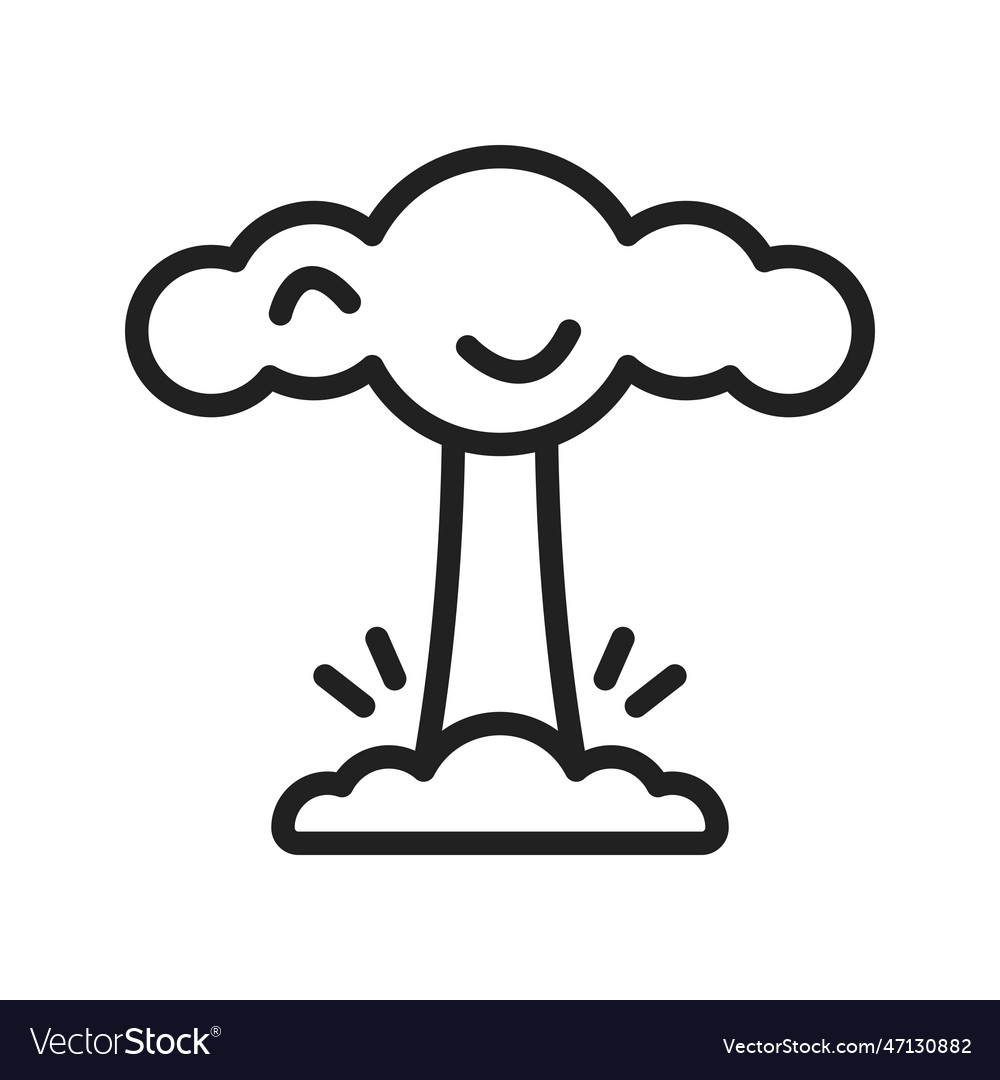 Explosion icon image Royalty Free Vector Image