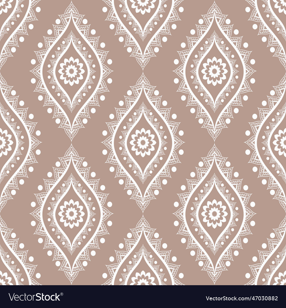 Indian fabric surface pattern design Royalty Free Vector