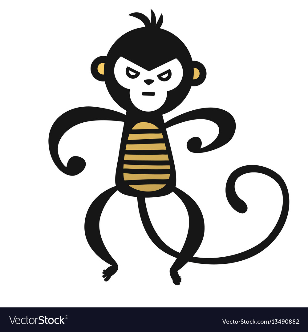 Monkey Royalty Free Vector Image - VectorStock