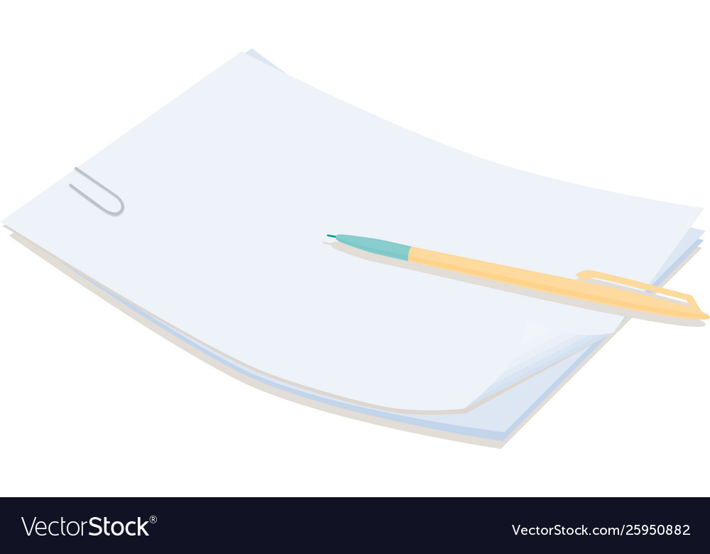 Note-paper Royalty Free Vector Image - VectorStock