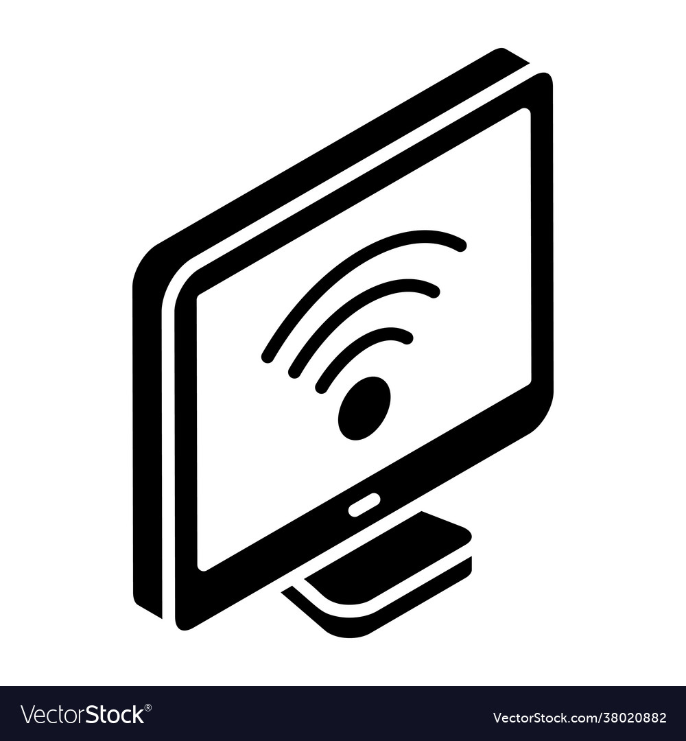 Wifi connection Royalty Free Vector Image - VectorStock