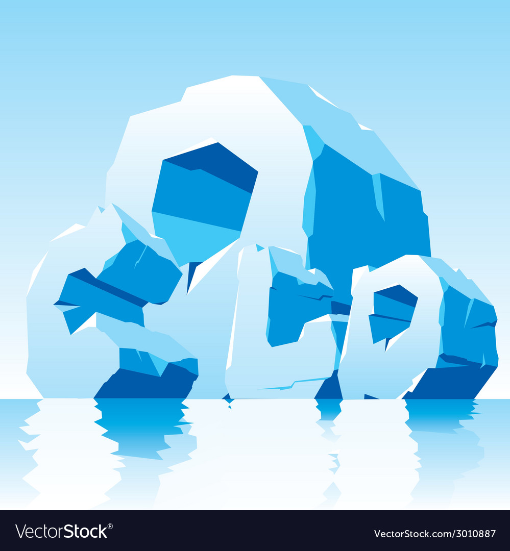 Cold word Royalty Free Vector Image - VectorStock