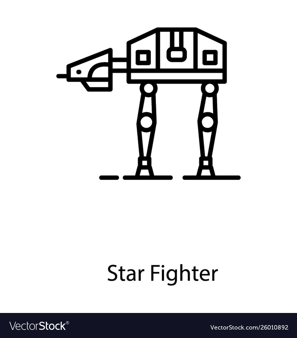 At walker Royalty Free Vector Image - VectorStock