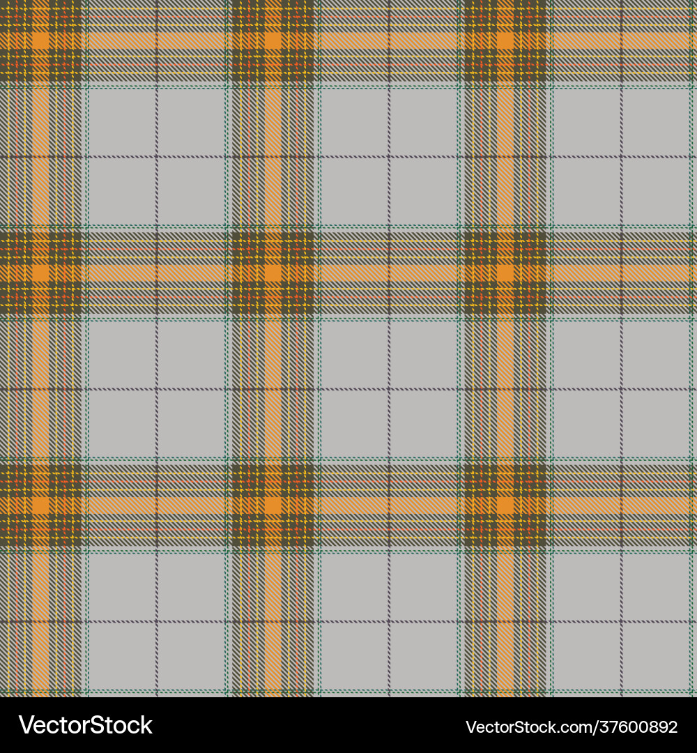 Autumn tartan seamless pattern background Vector Image