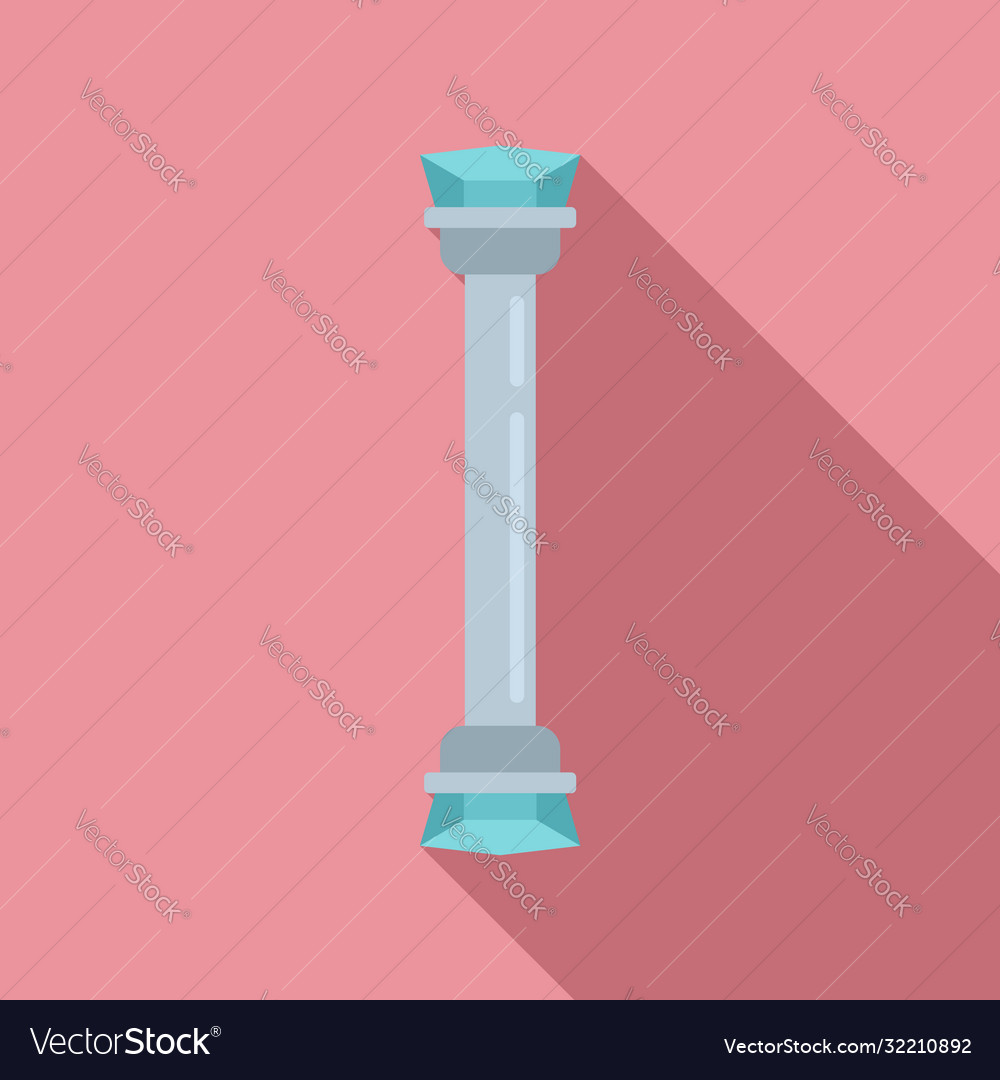 Piercing icon flat style Royalty Free Vector Image