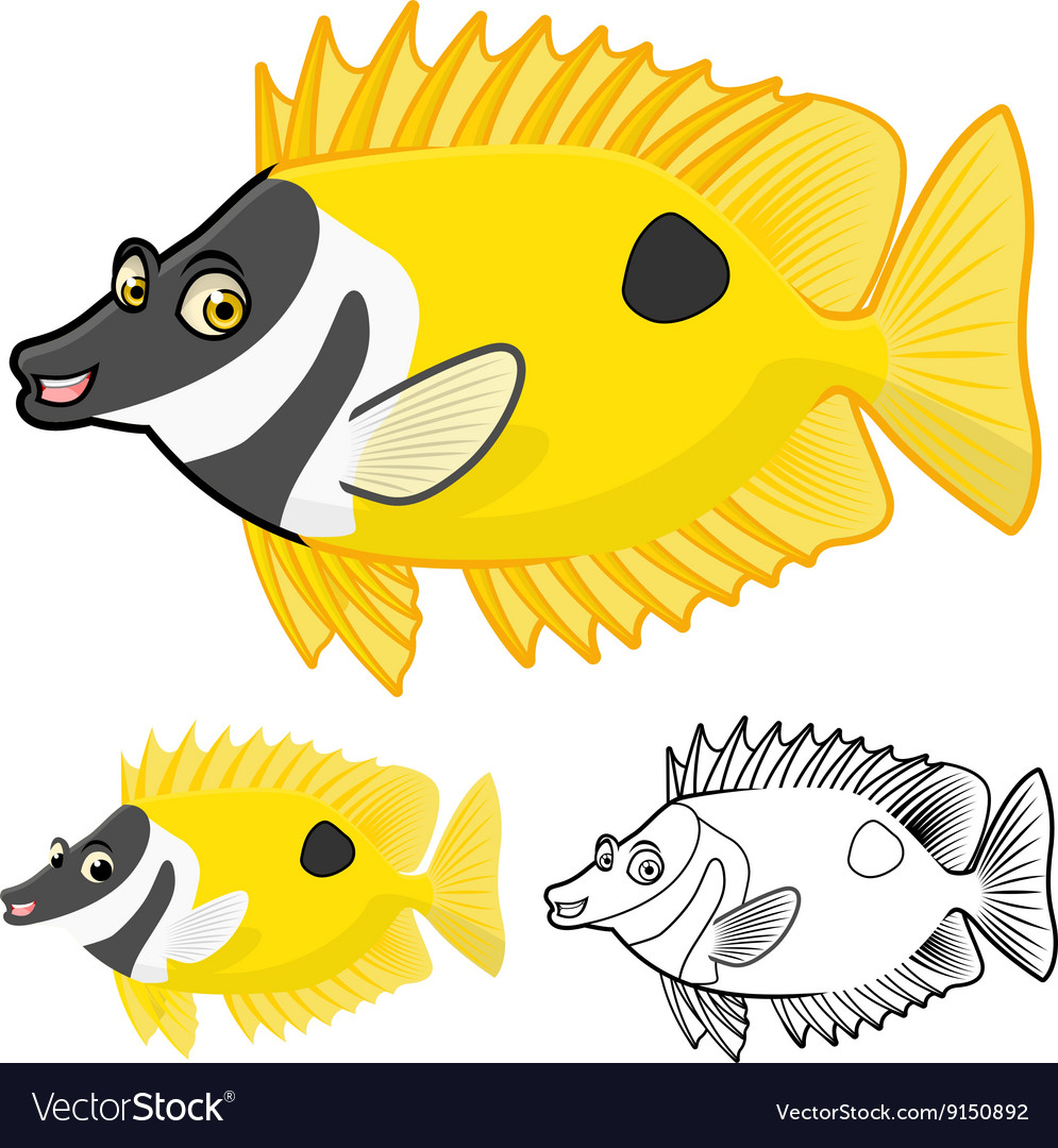 Rabbit fish Royalty Free Vector Image - VectorStock