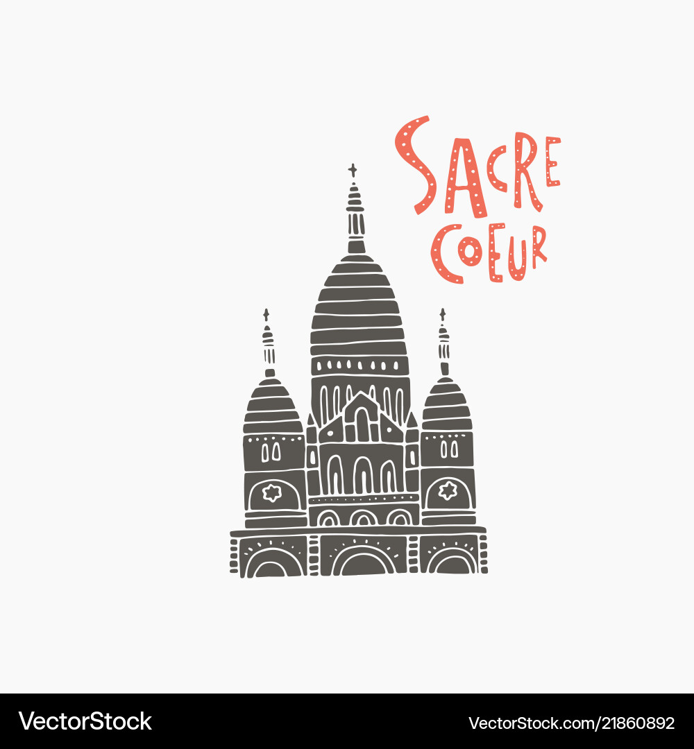 Symbols of paris Royalty Free Vector Image - VectorStock