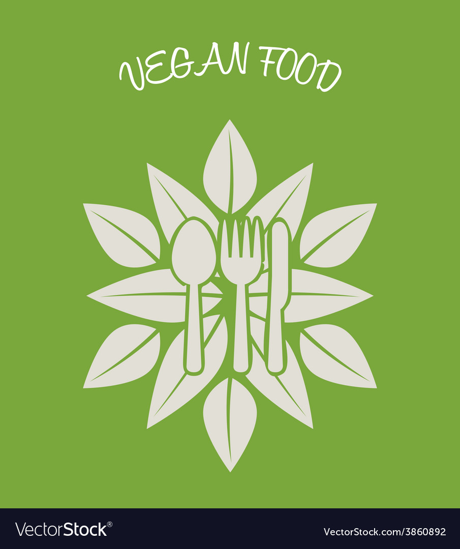 Vegan menu Royalty Free Vector Image - VectorStock