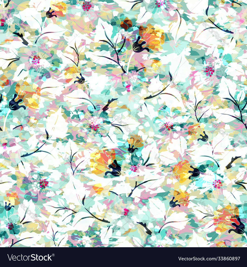 Abstract blurred seamless pattern Royalty Free Vector Image