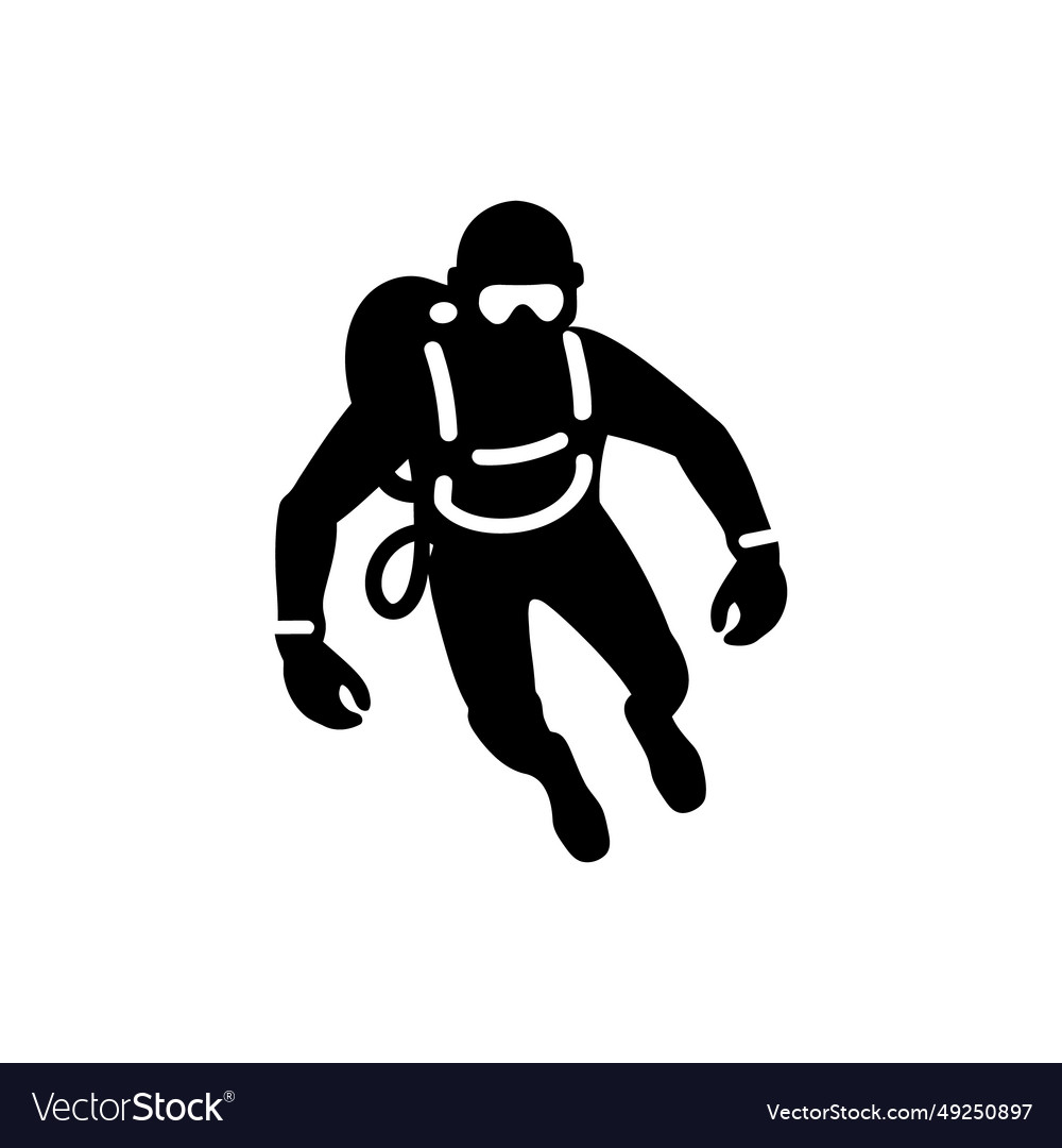 Diving icon Royalty Free Vector Image - VectorStock
