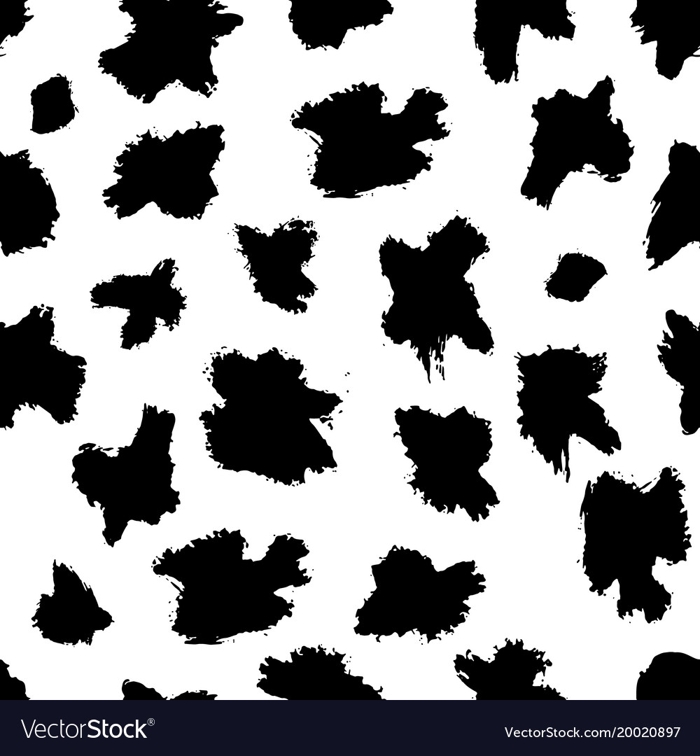 Ink abstract seamless pattern background Vector Image