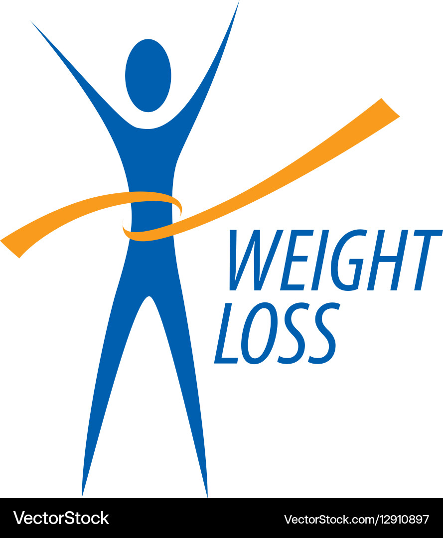 Weight loss logo Royalty Free Vector Image - VectorStock