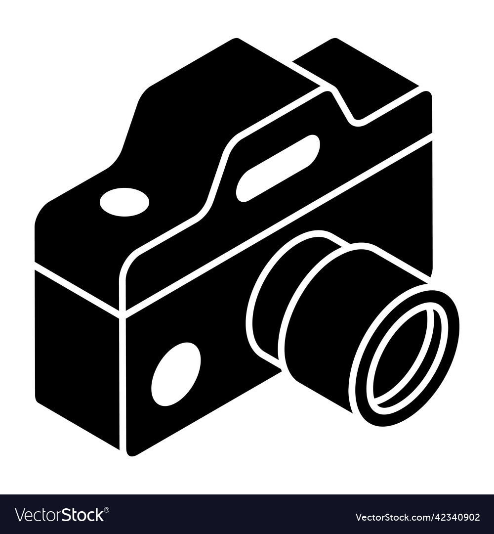 Digital camera Royalty Free Vector Image - VectorStock
