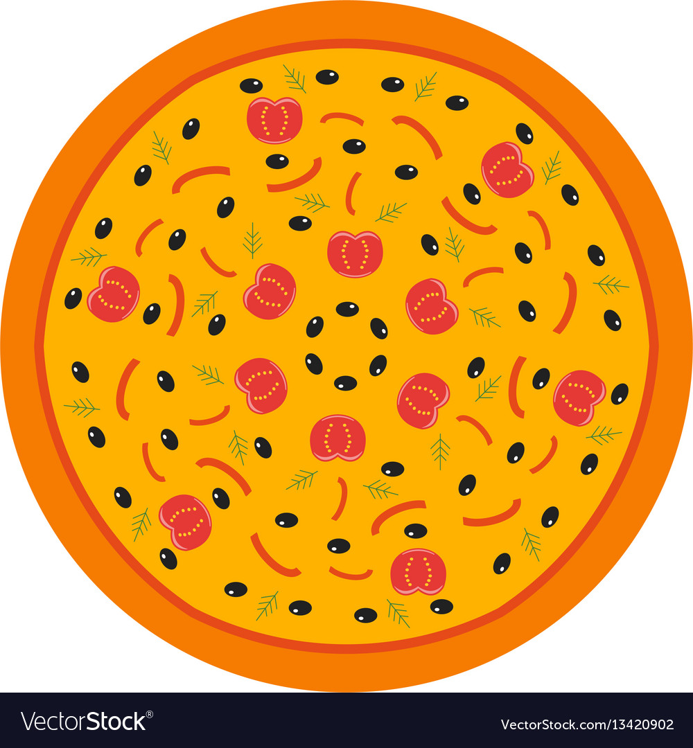Pizza Royalty Free Vector Image - VectorStock