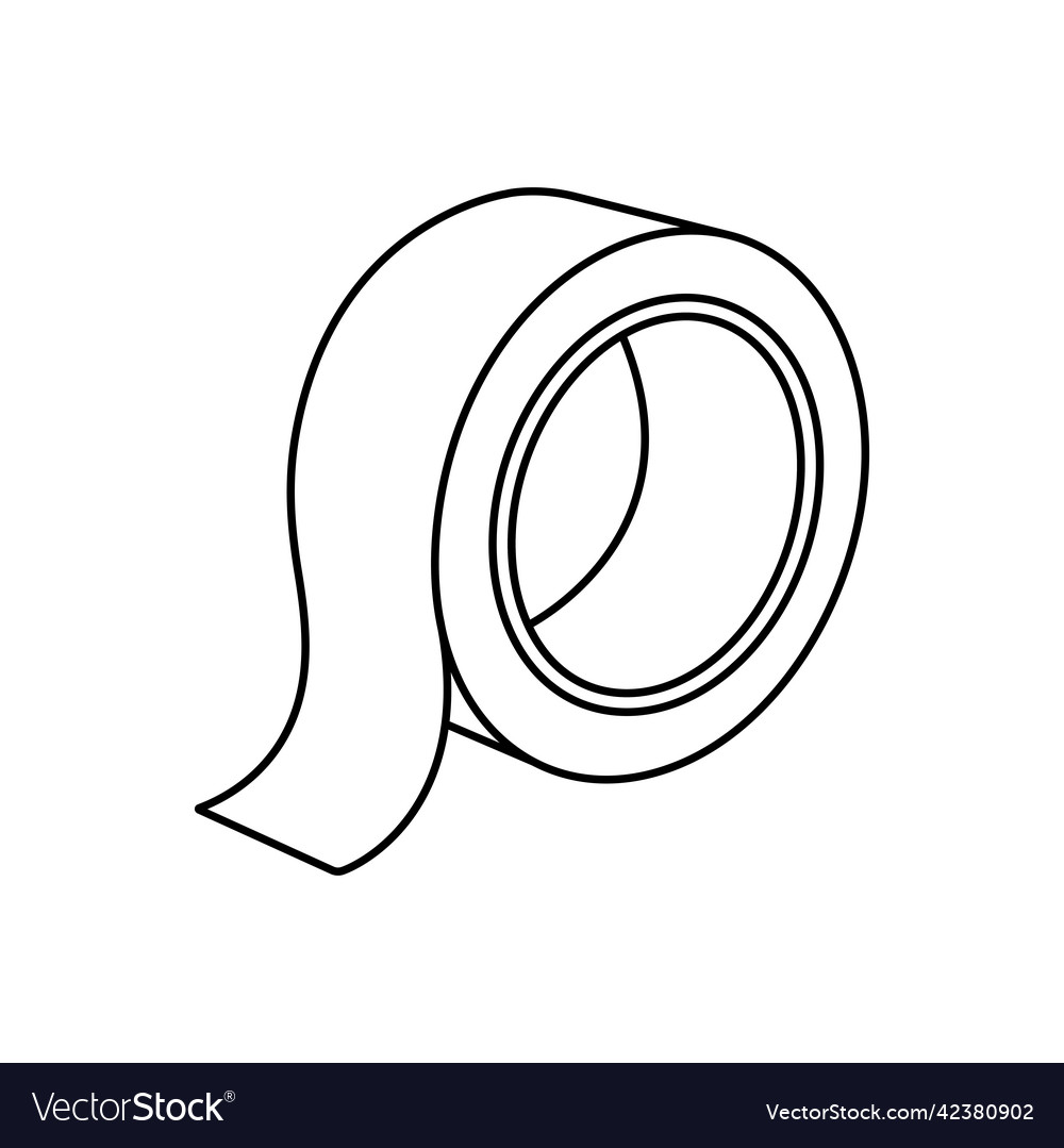Tape Royalty Free Vector Image - VectorStock