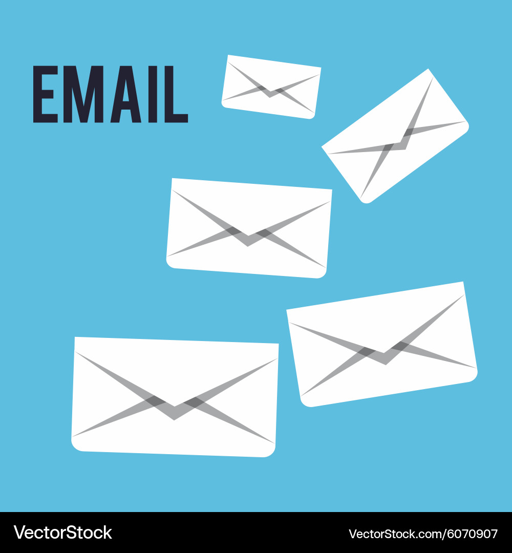 Email design Royalty Free Vector Image - VectorStock