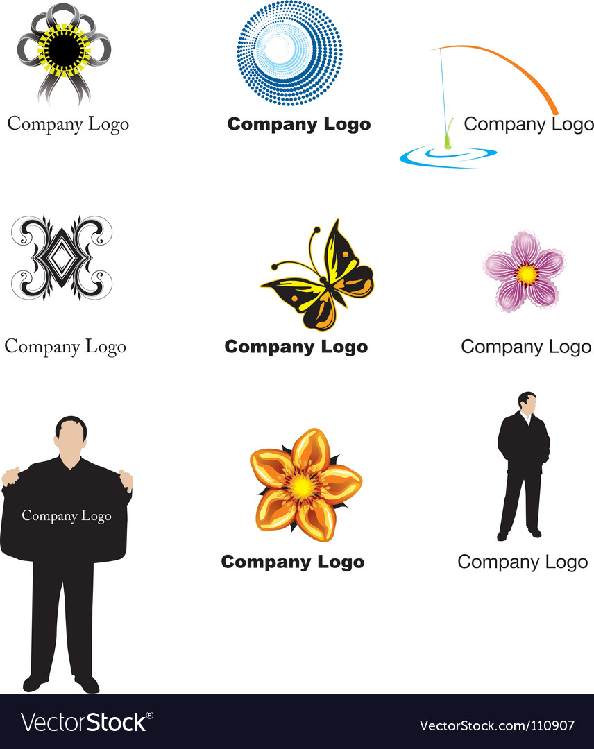 Logos Royalty Free Vector Image - VectorStock