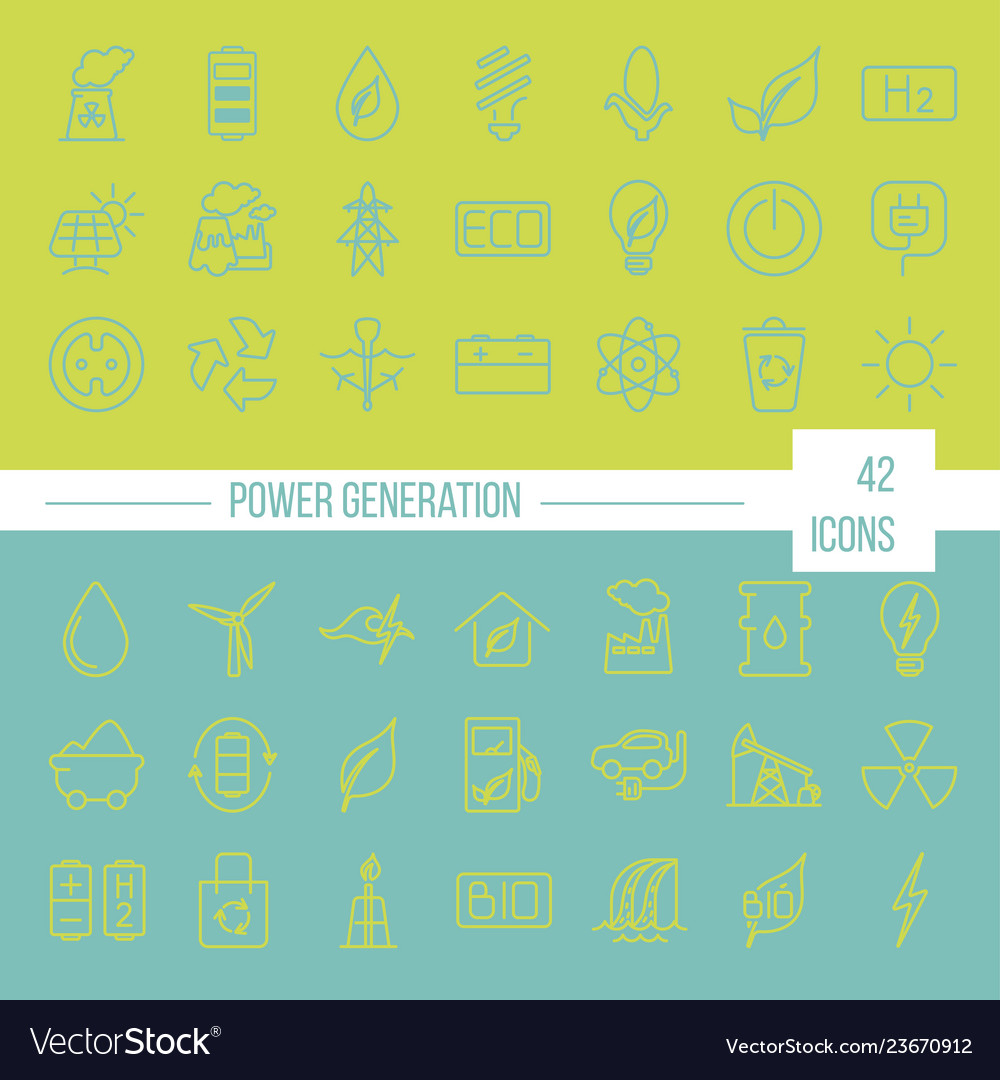 Icon set Royalty Free Vector Image - VectorStock