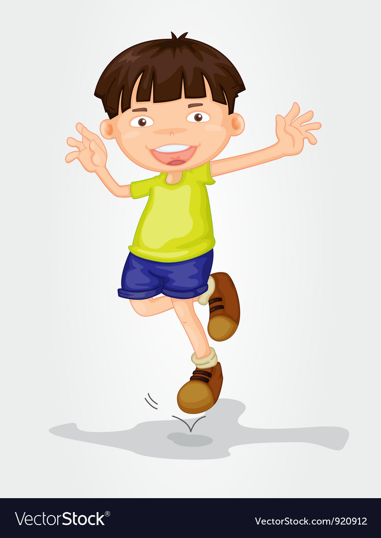Young boy Royalty Free Vector Image - VectorStock