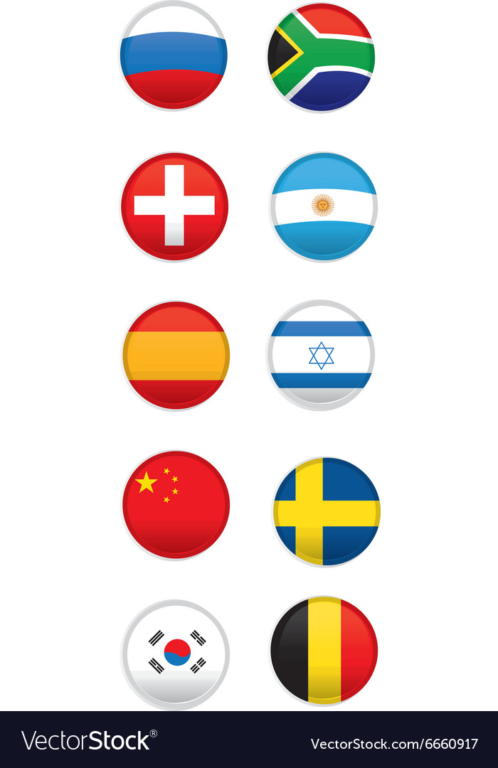 Flags Royalty Free Vector Image - VectorStock