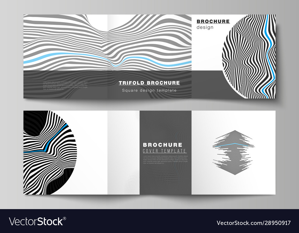 Minimal editable layout square Royalty Free Vector Image