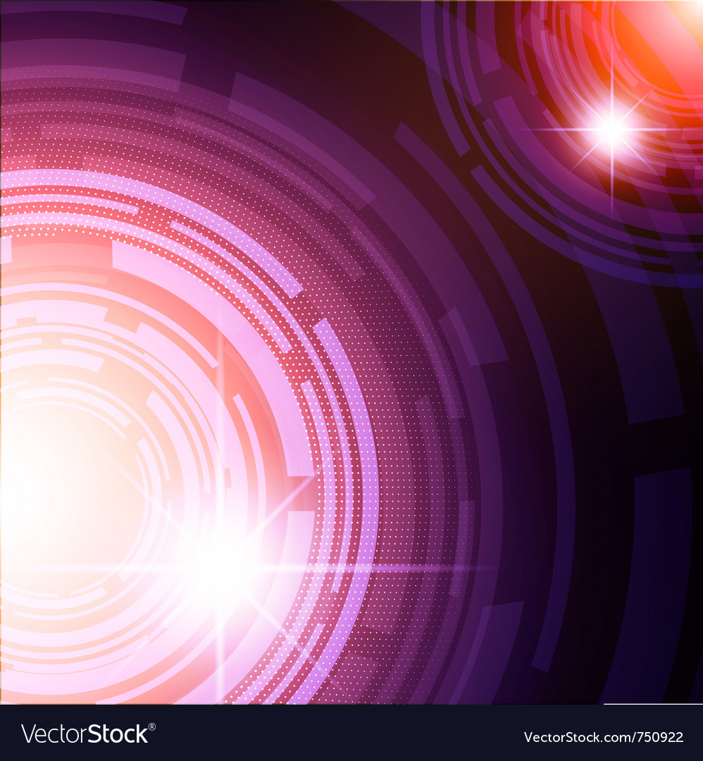 Abstract bright tech background Royalty Free Vector Image