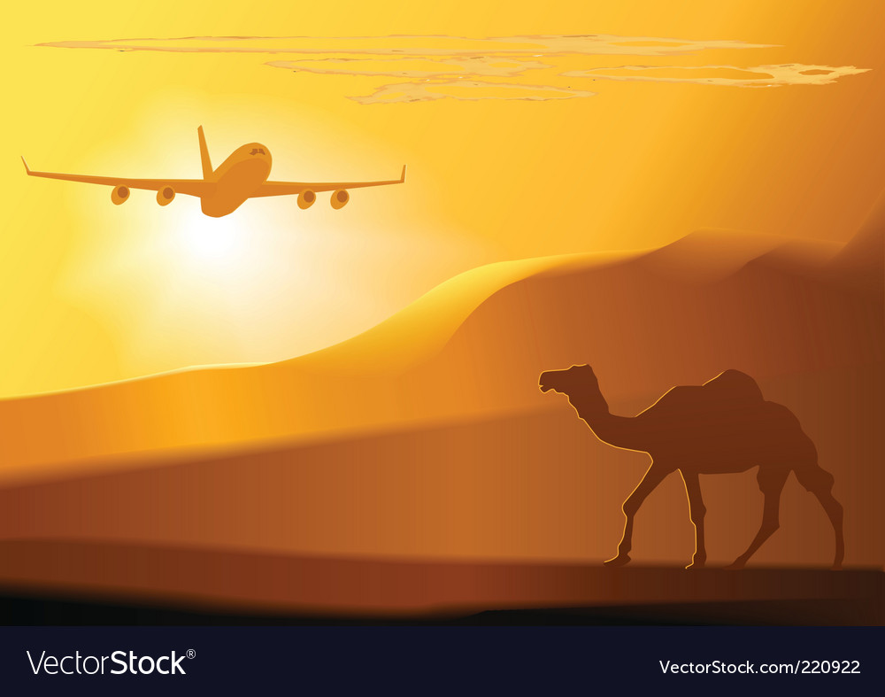 Camel Royalty Free Vector Image - VectorStock