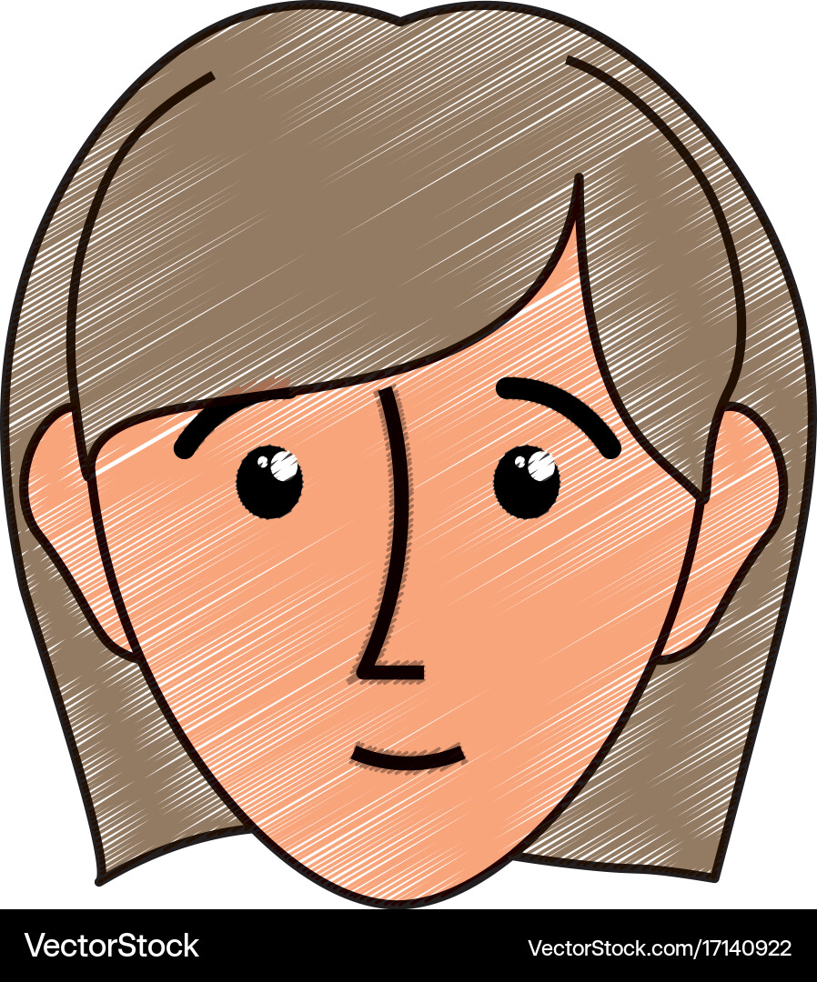 Cartoon woman icon Royalty Free Vector Image - VectorStock
