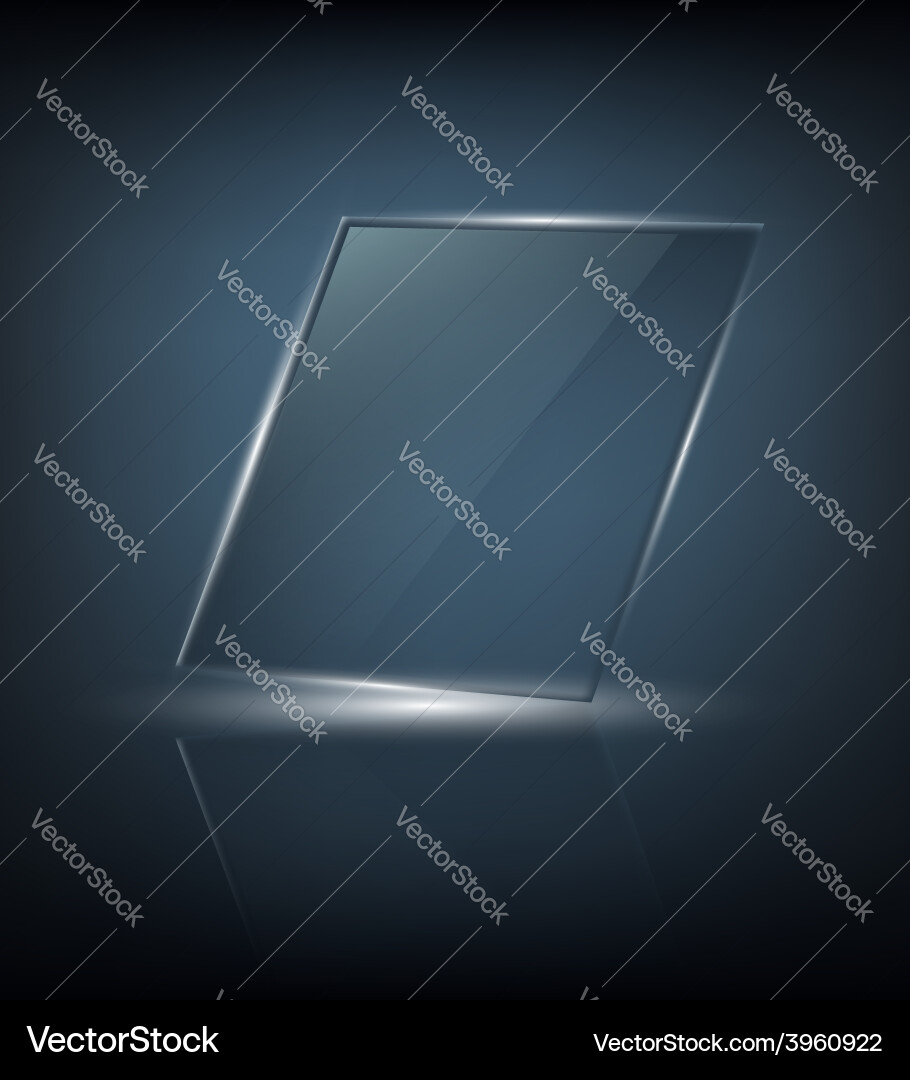Transparent touch screen Royalty Free Vector Image